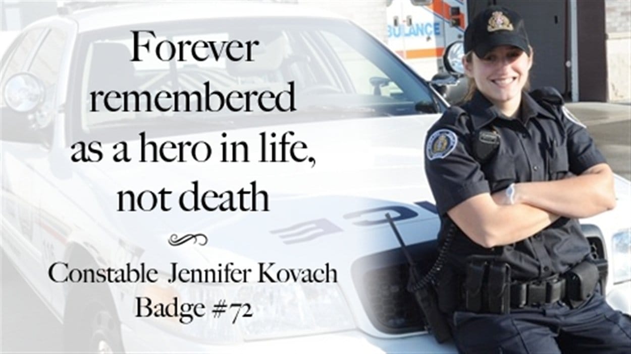 Funérailles publiques pour la policière morte à Guelph | Radio-Canada