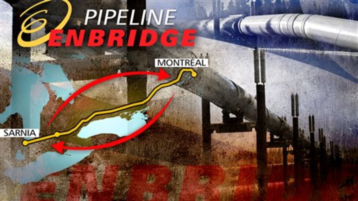 Pipeline entre Montréal et Sarnia : Enbridge se veut rassurante | Radio ...