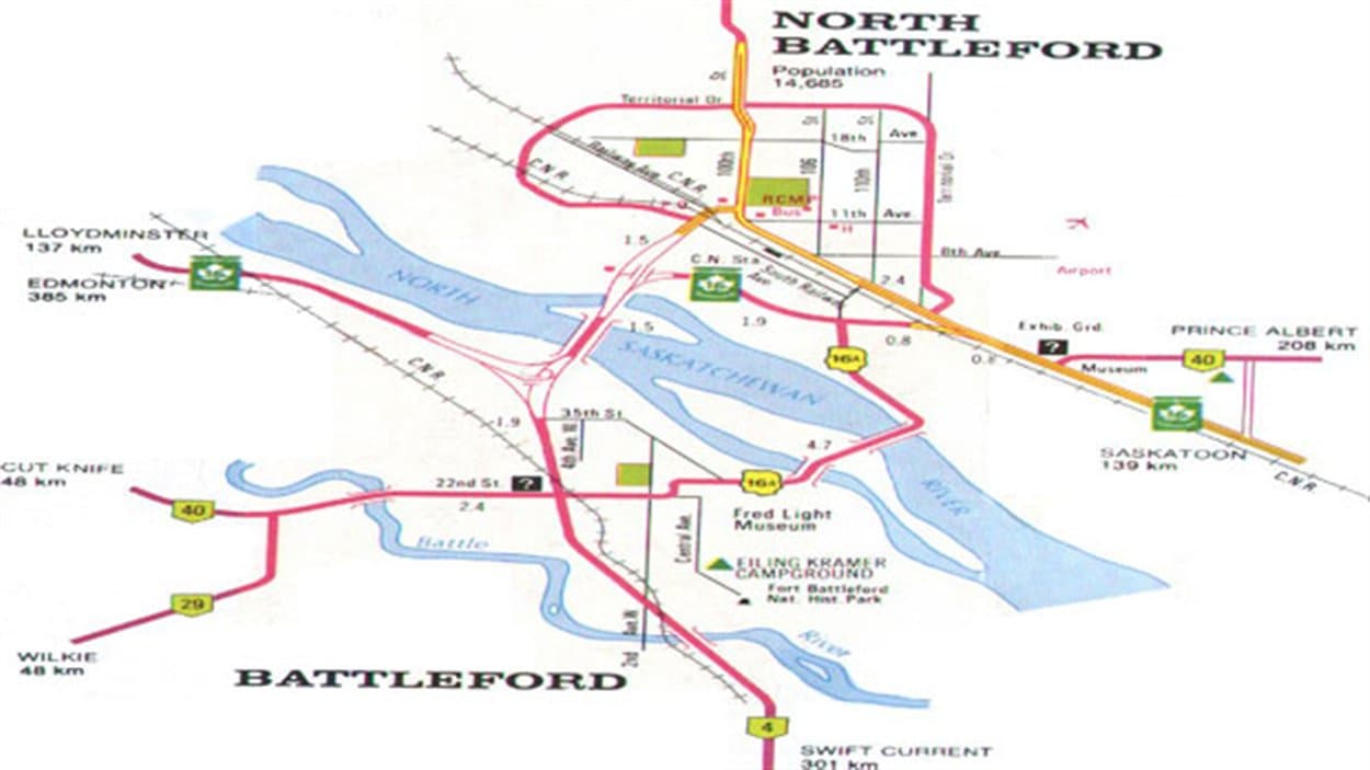 Risque d’inondations dans les Battlefords | Radio-Canada