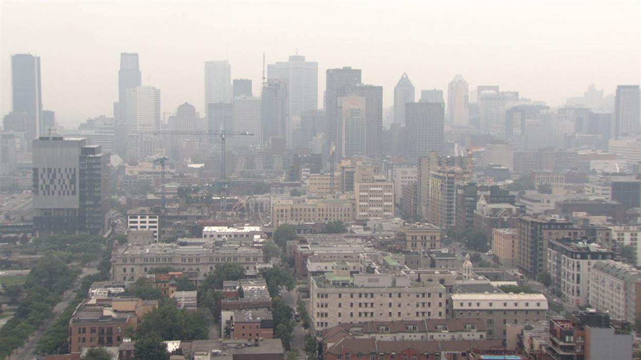 Le smog s'abat sur le sud du Québec | Radio-Canada.ca