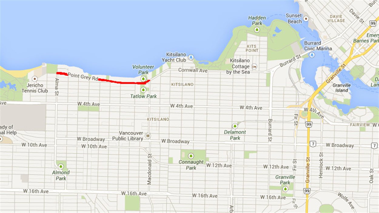 Un rapport recommande de réduire la circulation dans le chemin Point ...