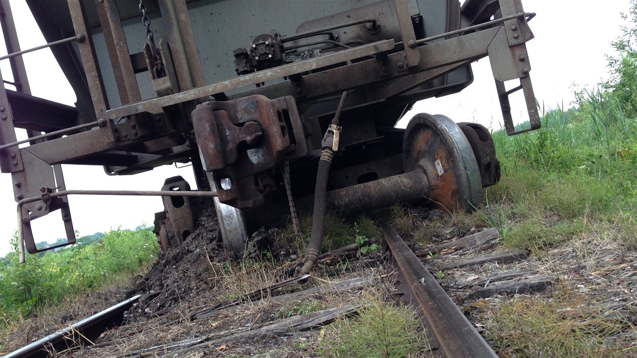 Incident ferroviaire impliquant la MMA à Farnham | Radio-Canada