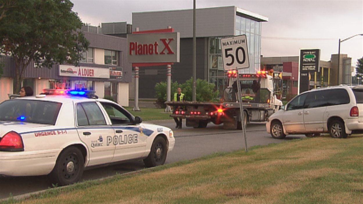 Possible délit de fuite dans le secteur de Sainte-Foy | Radio-Canada