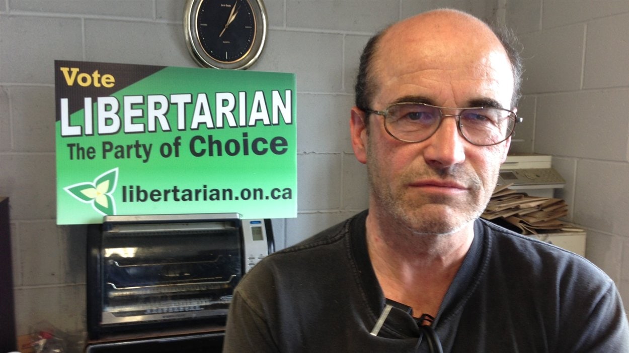 Un candidat libertarien dans Ottawa-Sud | Radio-Canada