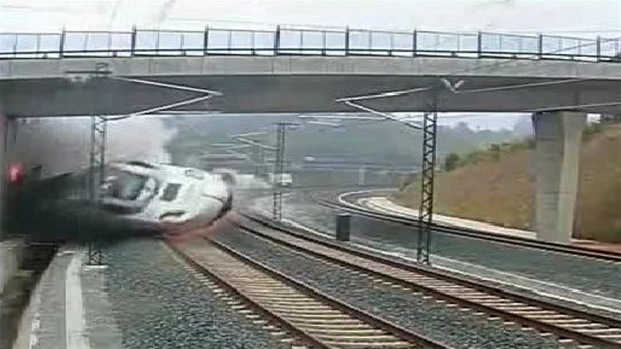 Déraillement de train en Espagne : au moins 80 morts | Radio-Canada
