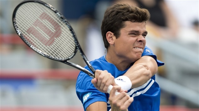 Raonic tout juste à temps | Radio-Canada