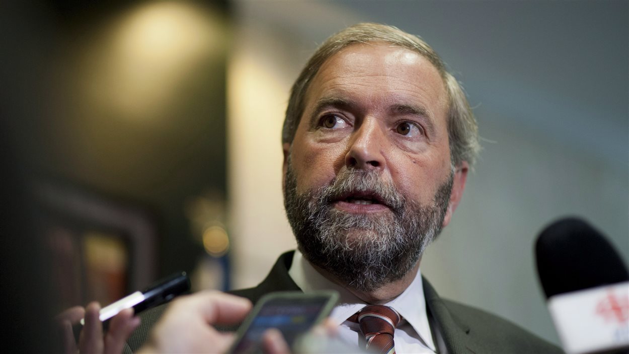 Le NPD ne haussera pas l'imposition des plus riches, assure Mulcair ...