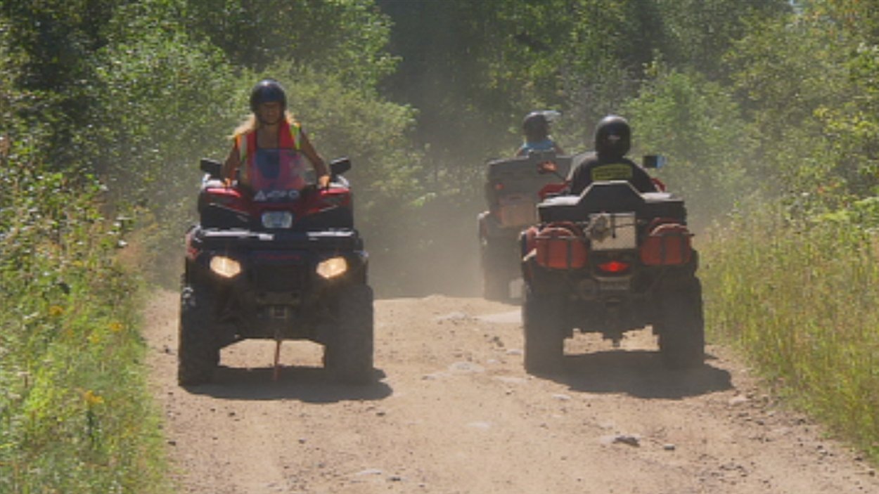 Surveillance accrue des sentiers de quad en fin de semaine | Radio-Canada