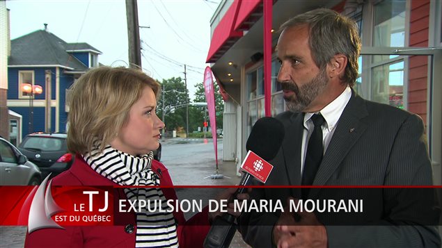 Mourani explulsée : Daniel Paillé s'explique à Matane | Radio-Canada