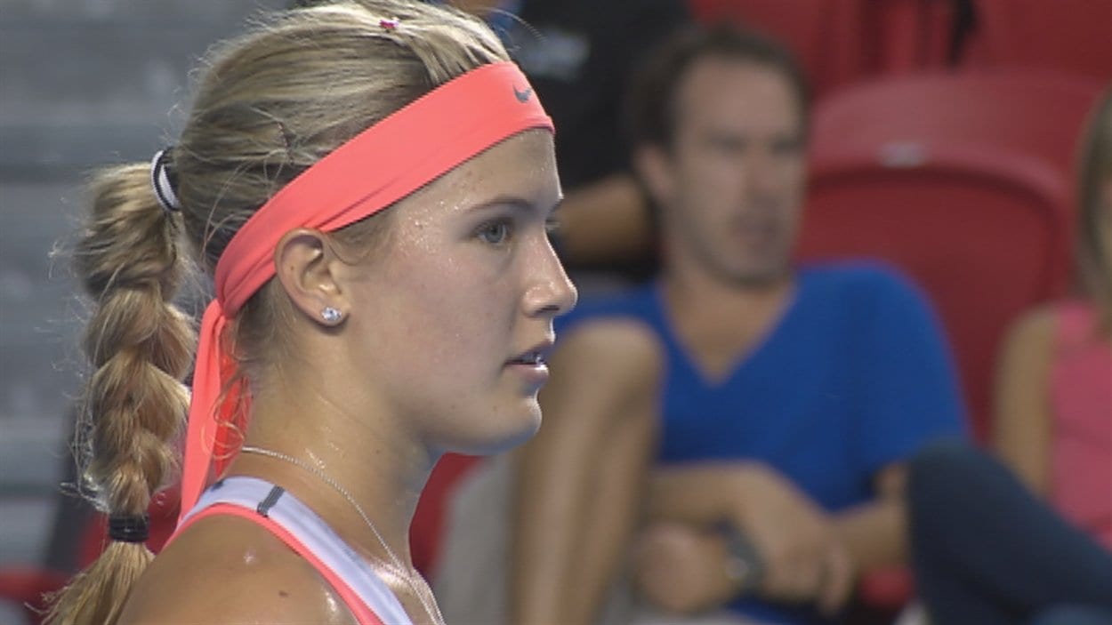 Eugenei Bouchard a atteint les quarts de finale au Challenge Bell de ...