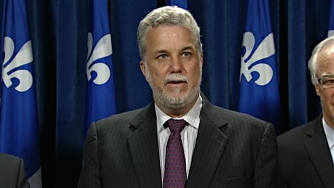 Couillard reçoit la visite de l'UPAC | Radio-Canada