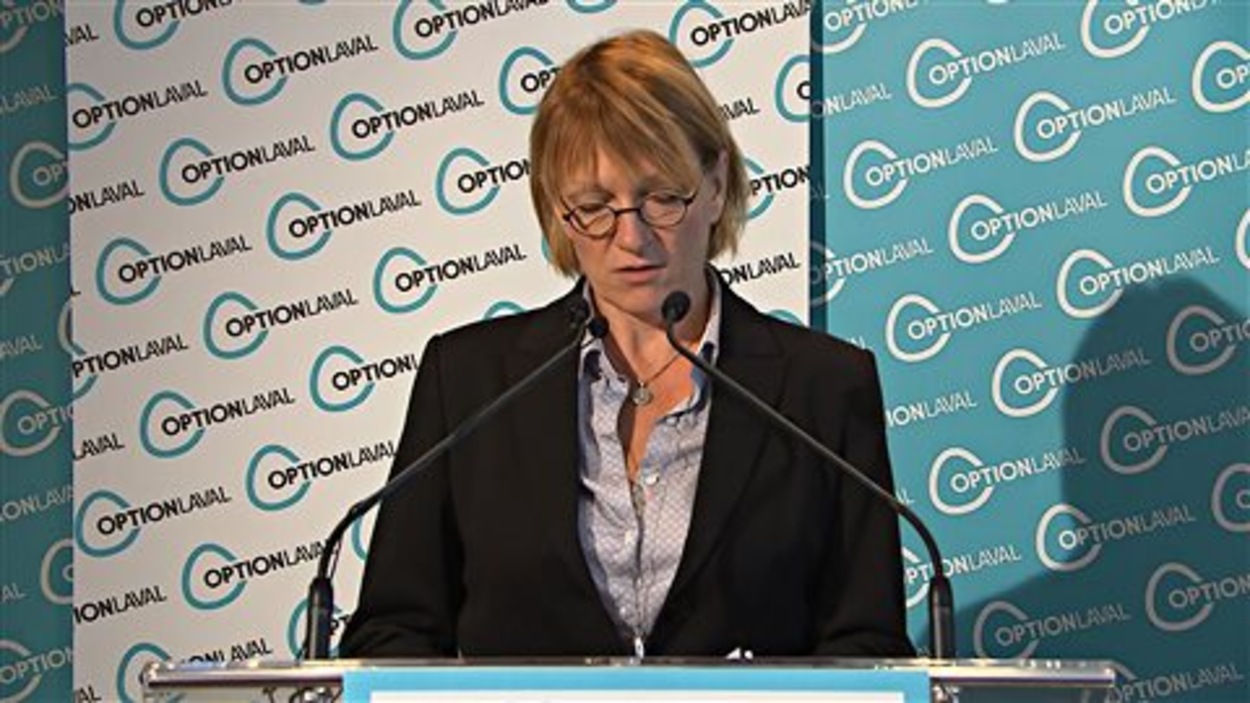 Laval : la candidate Claire Le Bel craint pour sa sécurité | Radio-Canada