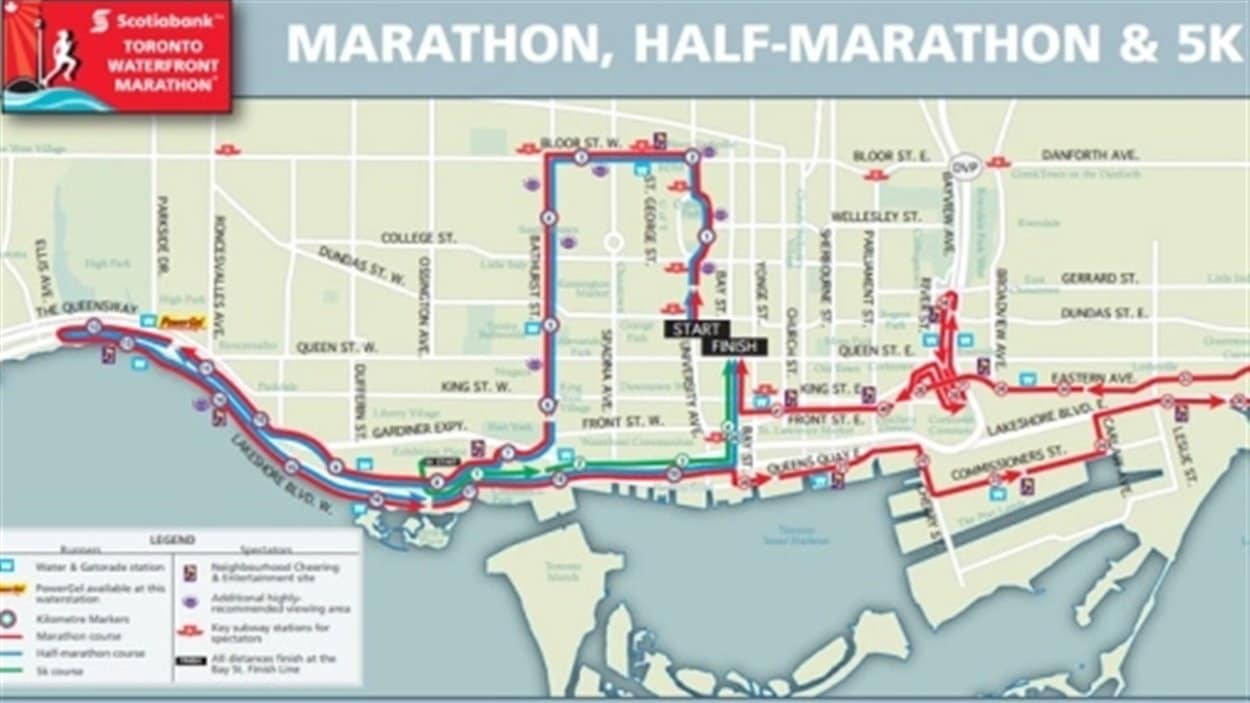 Plusieurs records battus au Marathon de Toronto | Radio-Canada