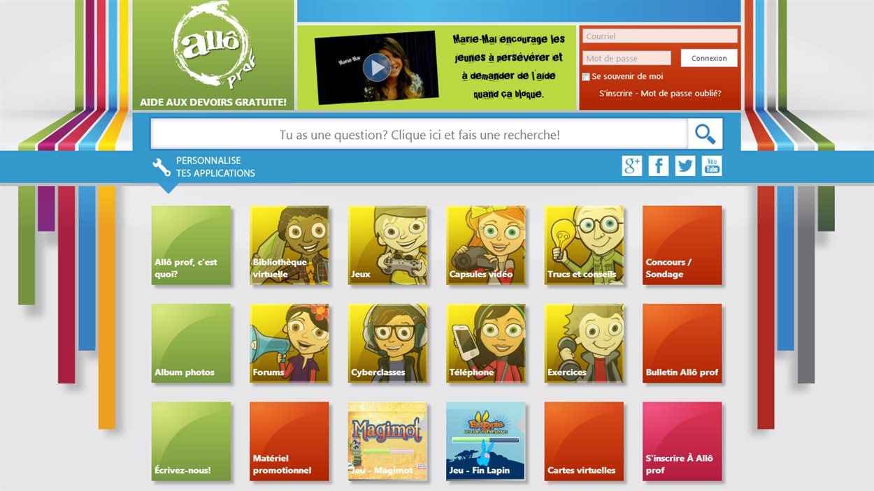 Allô prof : site web amélioré pour l'aide aux devoirs | Radio-Canada.ca