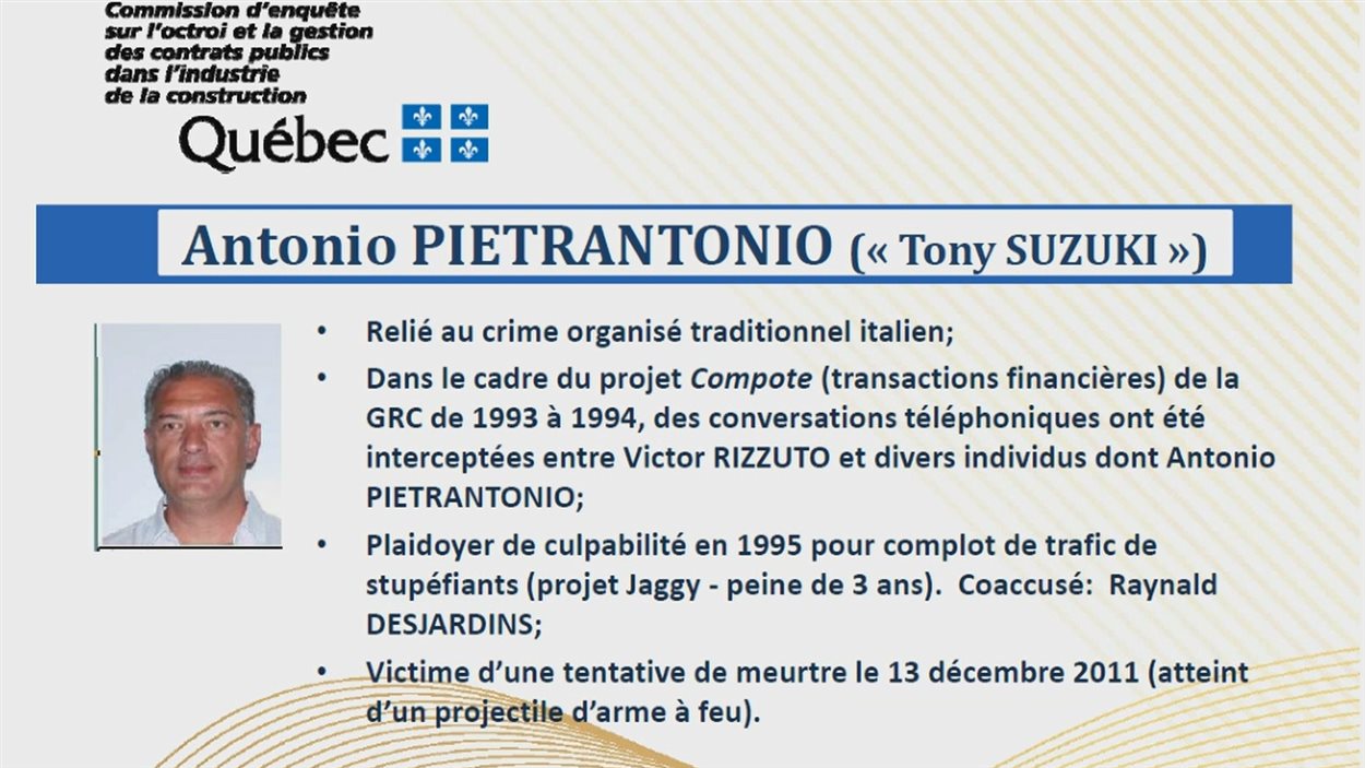 Le profil mafieux de Desjardins et Arcuri | Radio-Canada