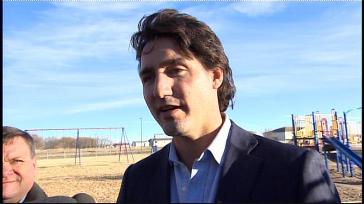 Trudeau et Mulcair à Brandon-Souris | Radio-Canada.ca