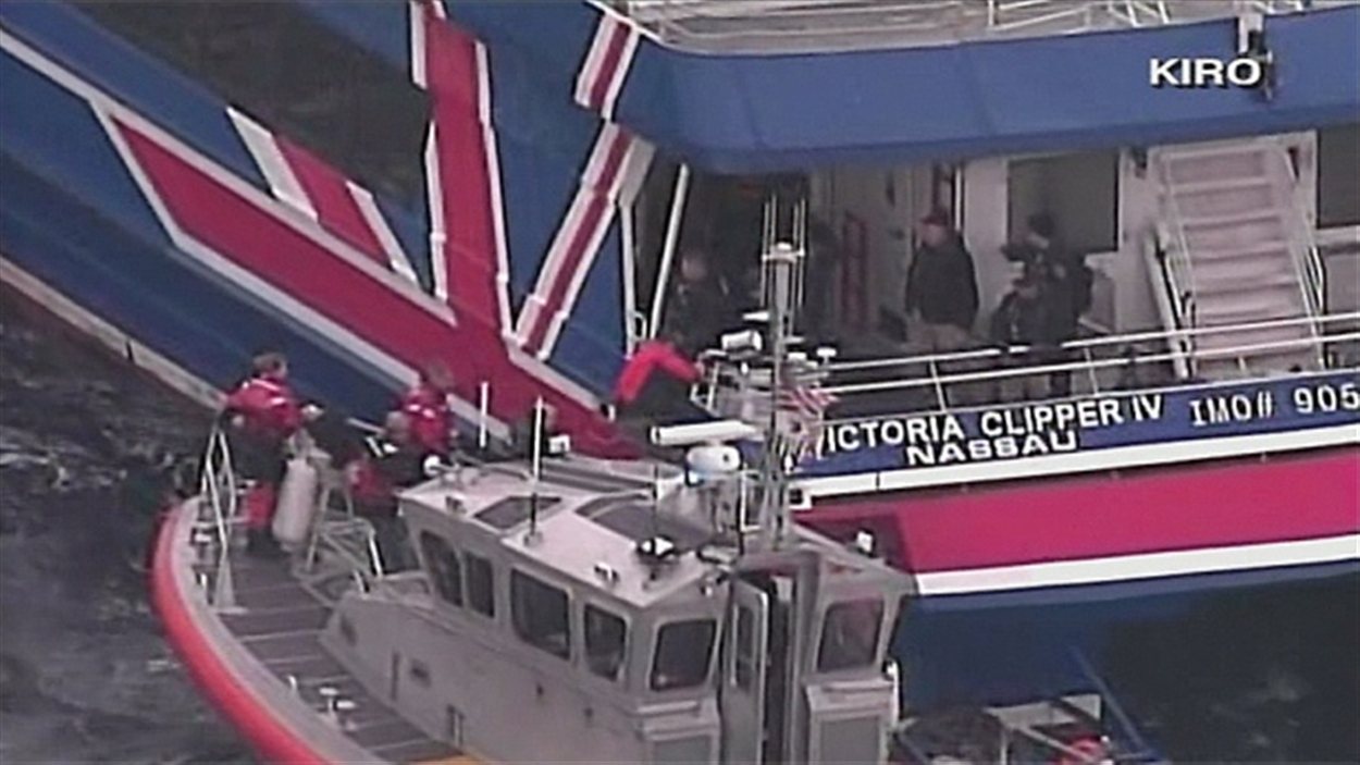 Un homme s'empare d’un traversier à Seattle | Radio-Canada