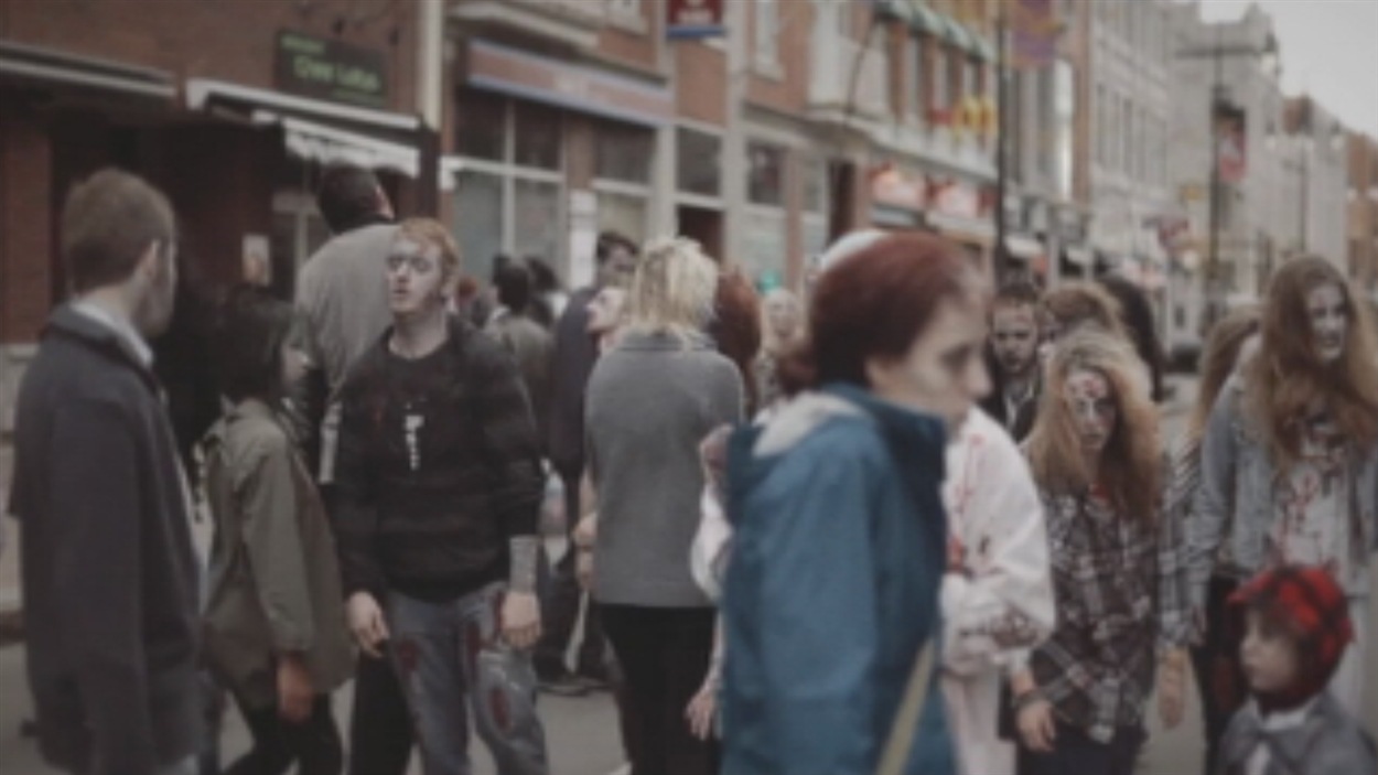Les zombies de Trois-Rivières sur le web | Radio-Canada