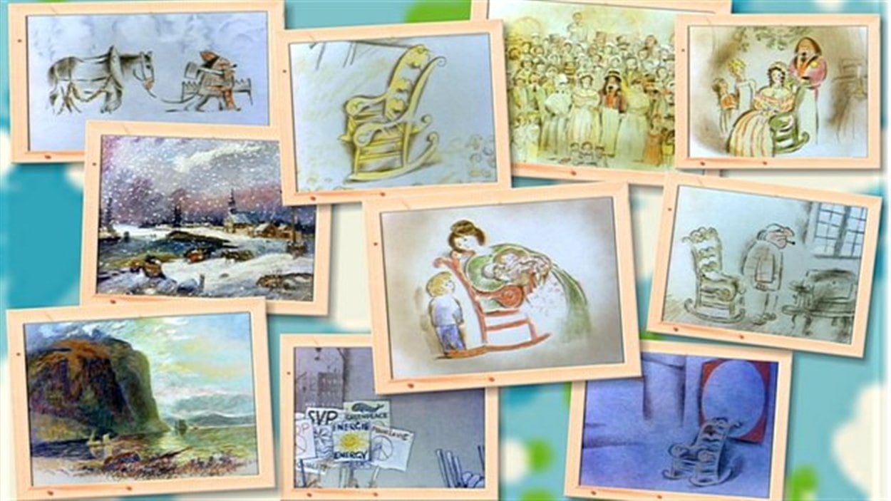 Des oeuvres de Frédéric Back exposées à Sherbrooke | Radio-Canada