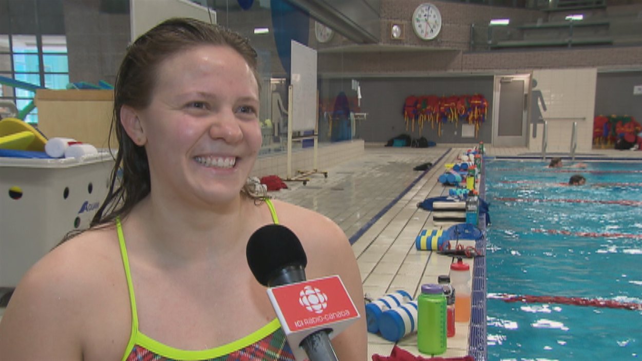 Une nageuse inspirante pour les jeunes | Radio-Canada
