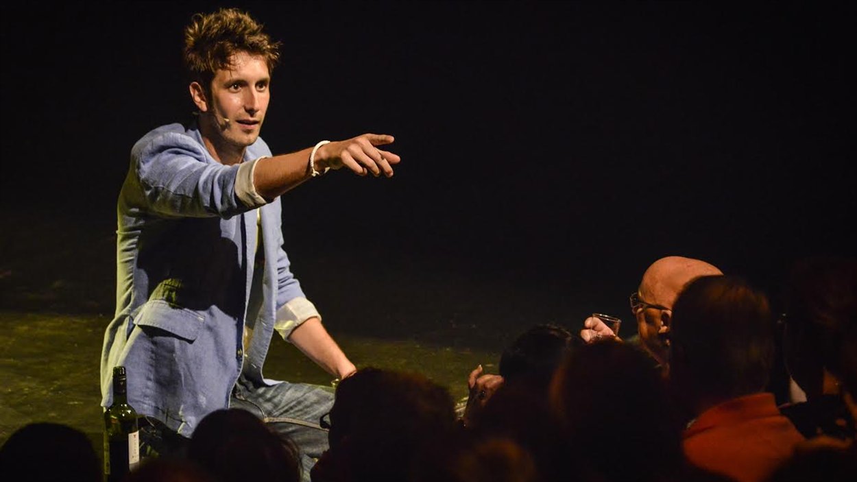 Jérémy Demay, porte-parole de la 14e édition du Concours de la relève ...