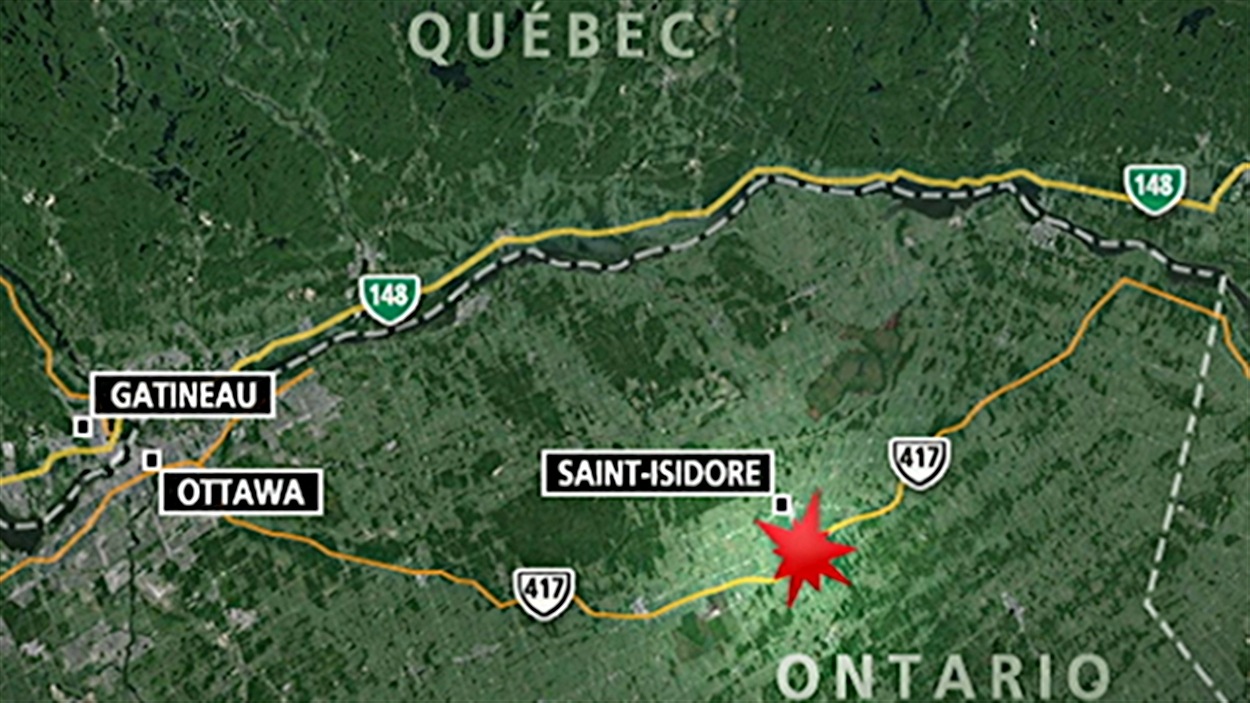 La poudrerie a causé de nombreux accidents à Ottawa-Gatineau et dans l'Est ontarien | Radio-Canada