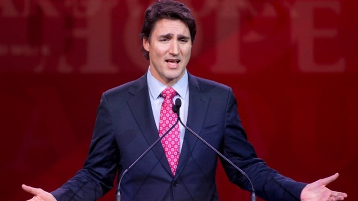 Justin Trudeau s'affiche dans la campagne québécoise | Radio-Canada