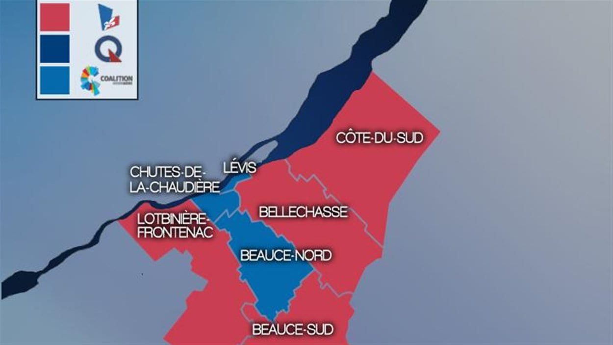 Portrait électoral de la grande région de Québec | Radio-Canada