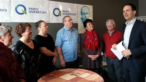 Alexandre Cloutier lance sa campagne | Radio-Canada