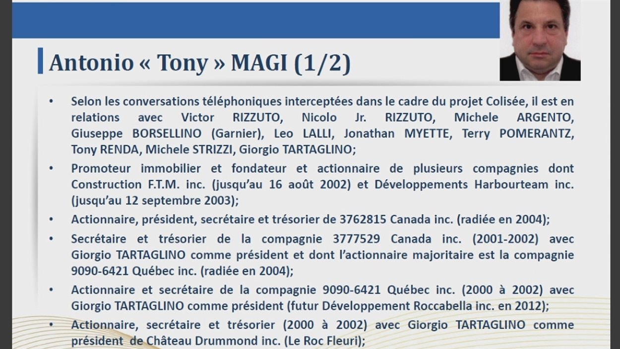 Vito Rizzuto, chef d'orchestre du 1000 de la Commune | Radio-Canada