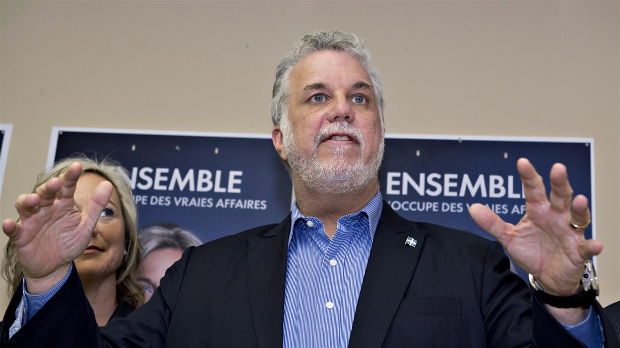 Couillard courtise les électeurs caquistes | Élections Québec 2014 ...