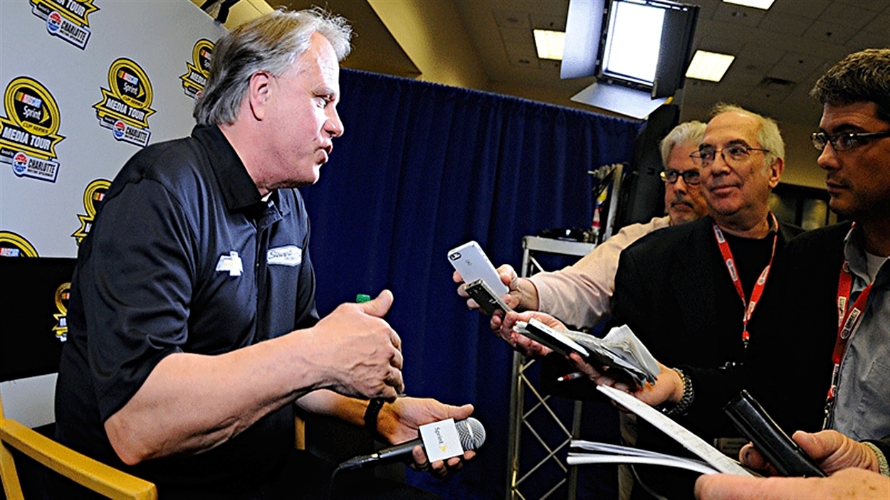 Gene Haas présente son projet | Radio-Canada