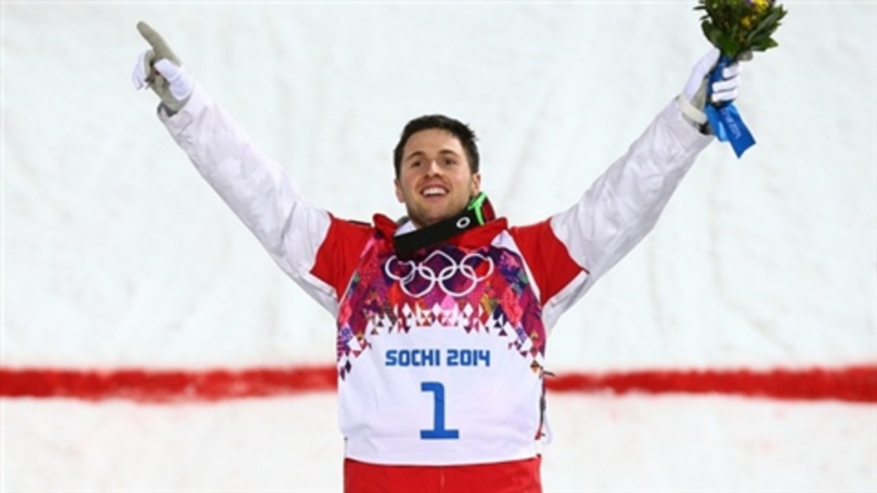 Alexandre Bilodeau termine sa carrière en beauté à Sotchi | Radio-Canada