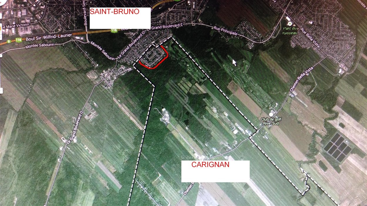 Saint-Bruno vote l'annexion d'un quartier de Carignan | Radio-Canada