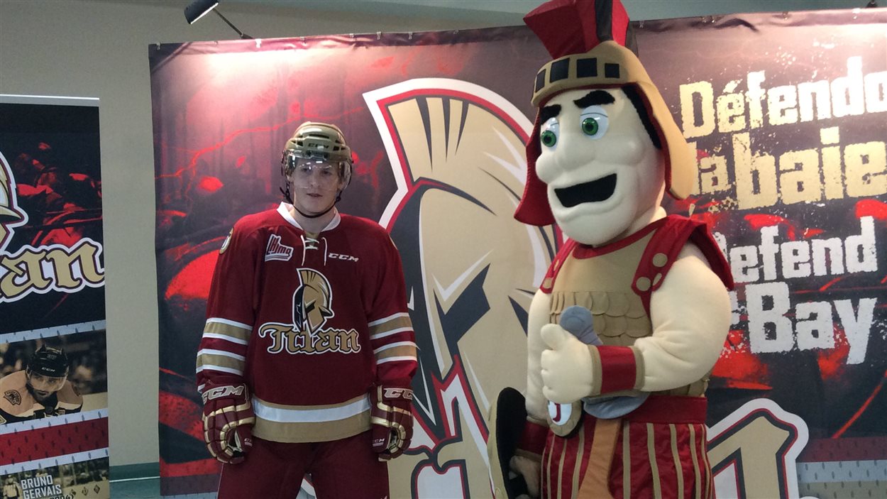 La nouvelle image du Titan d'Acadie-Bathurst | Radio-Canada