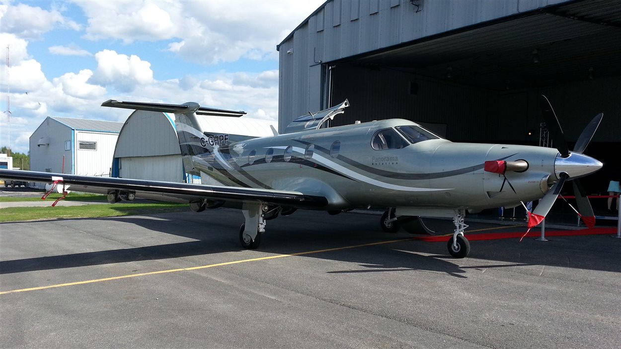 Panorama Aviation effectue son vol inaugural à Alma | Radio-Canada.ca
