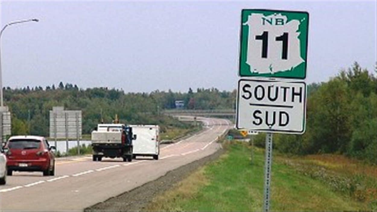 Le nord du N.-B. réclame l'accélération de l'élargissement de la route ...