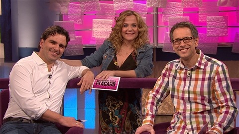 Avec Brigitte Lafleur, Marc-André Coallier et Pierre-Alexandre Fortin ...