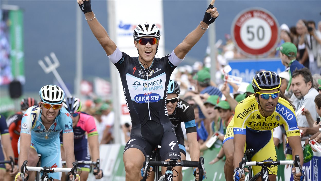 La victoire de Trentin, l'audace de Martin | Radio-Canada