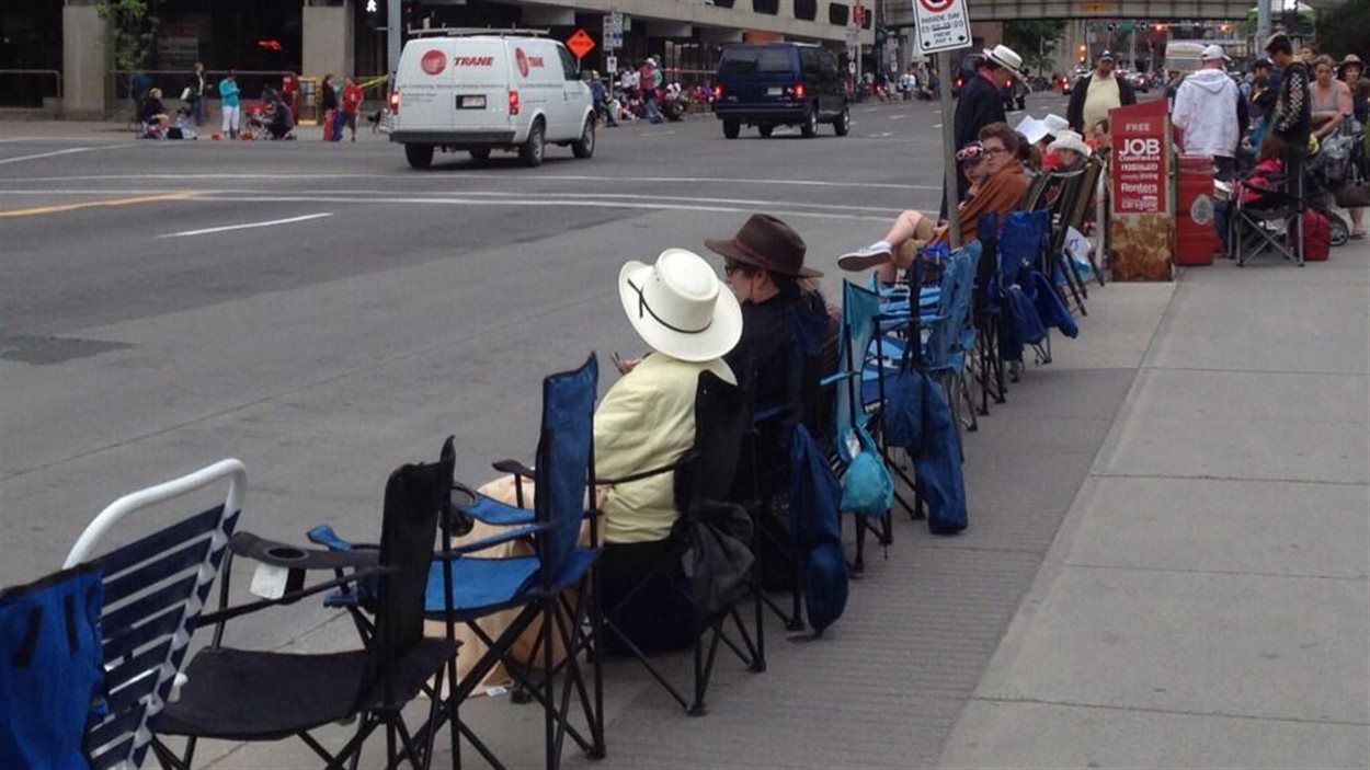 Le défilé du Stampede en marche | Radio-Canada