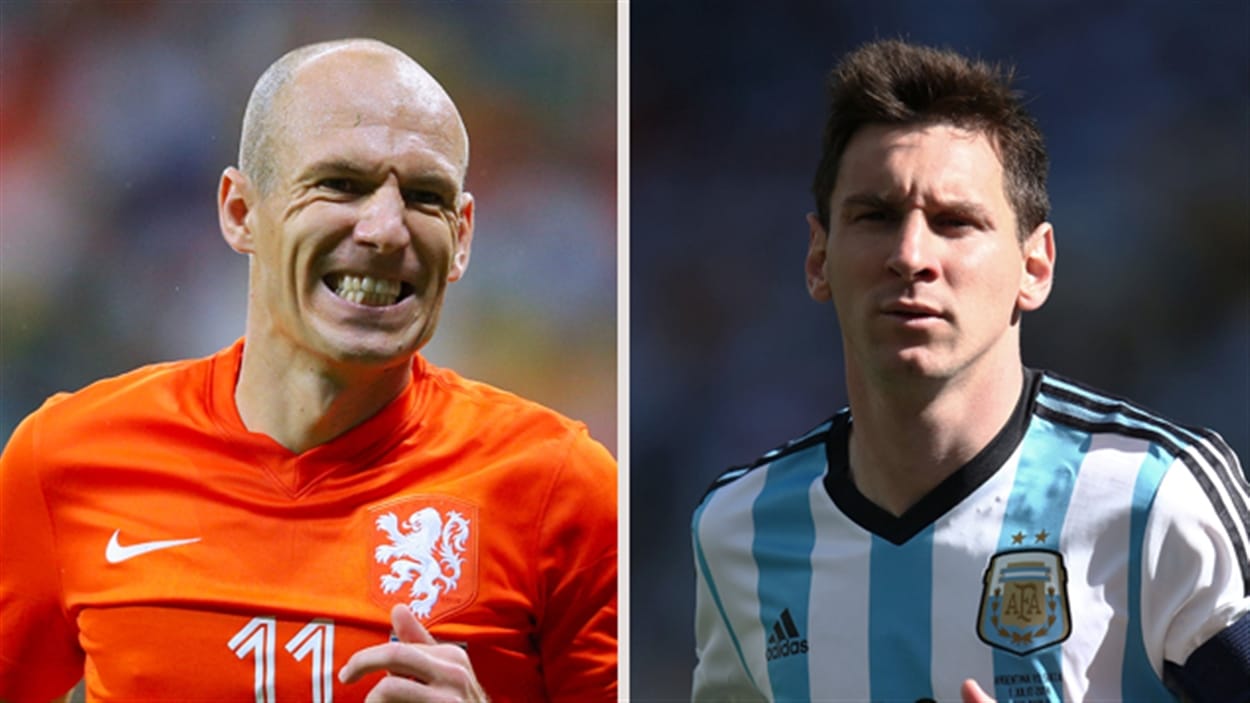 Duel des dribbleurs Robben et Messi | Radio-Canada