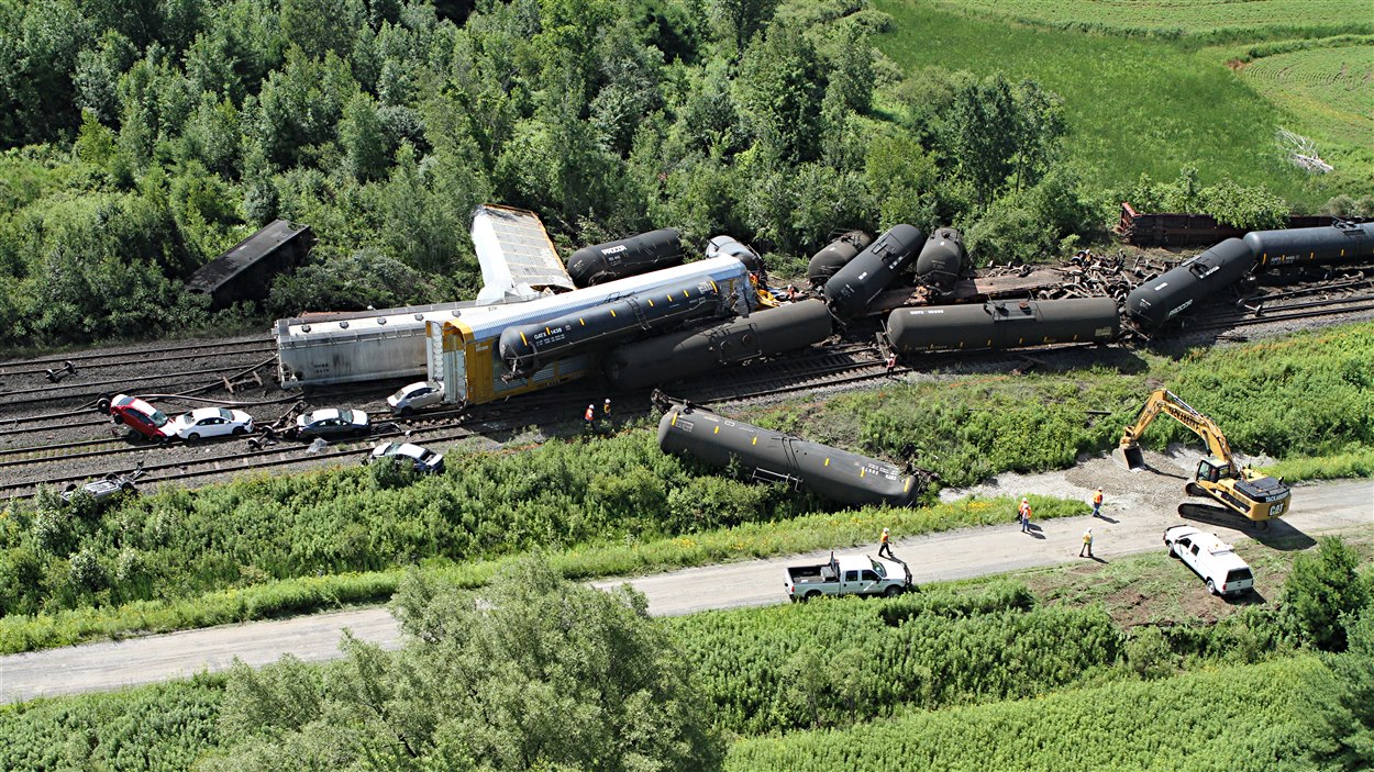 Déraillement d'un train du CN : l’interruption des services de VIA Rail ...