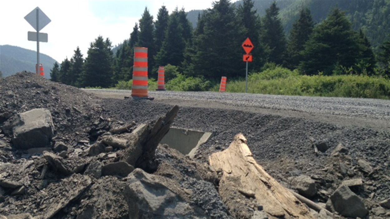 Route 198 rouverte à la circulation | Radio-Canada