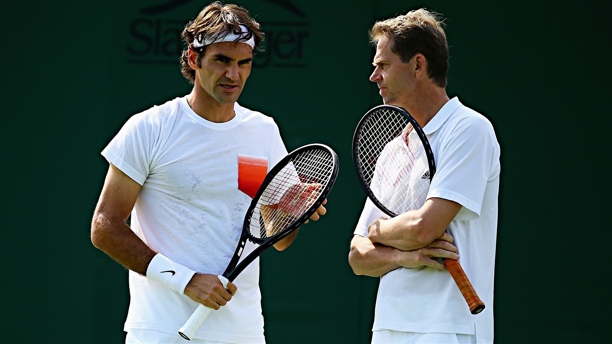Becker et Edberg de retour sur le central de Wimbledon | Radio-Canada