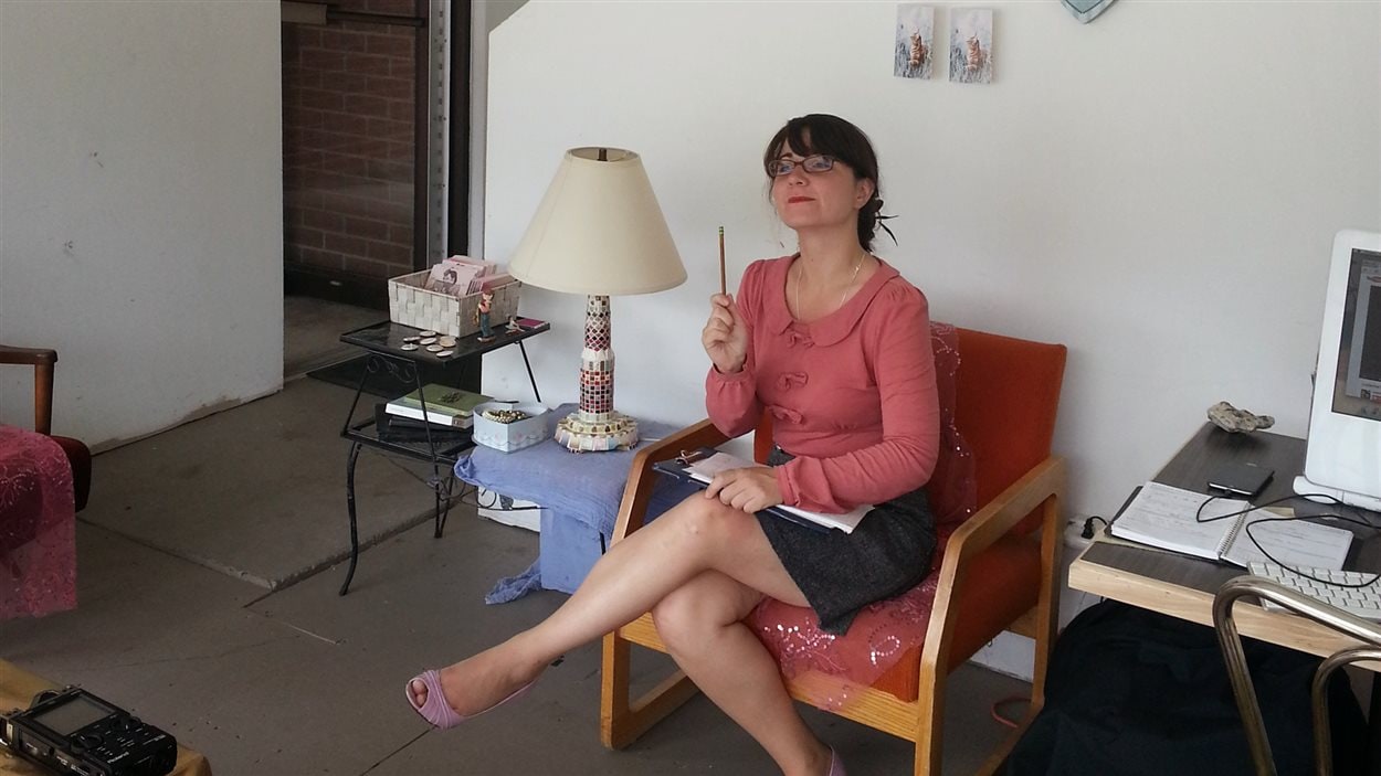 Odile Dupont en résidence d'écriture à Baie-Comeau | Radio-Canada