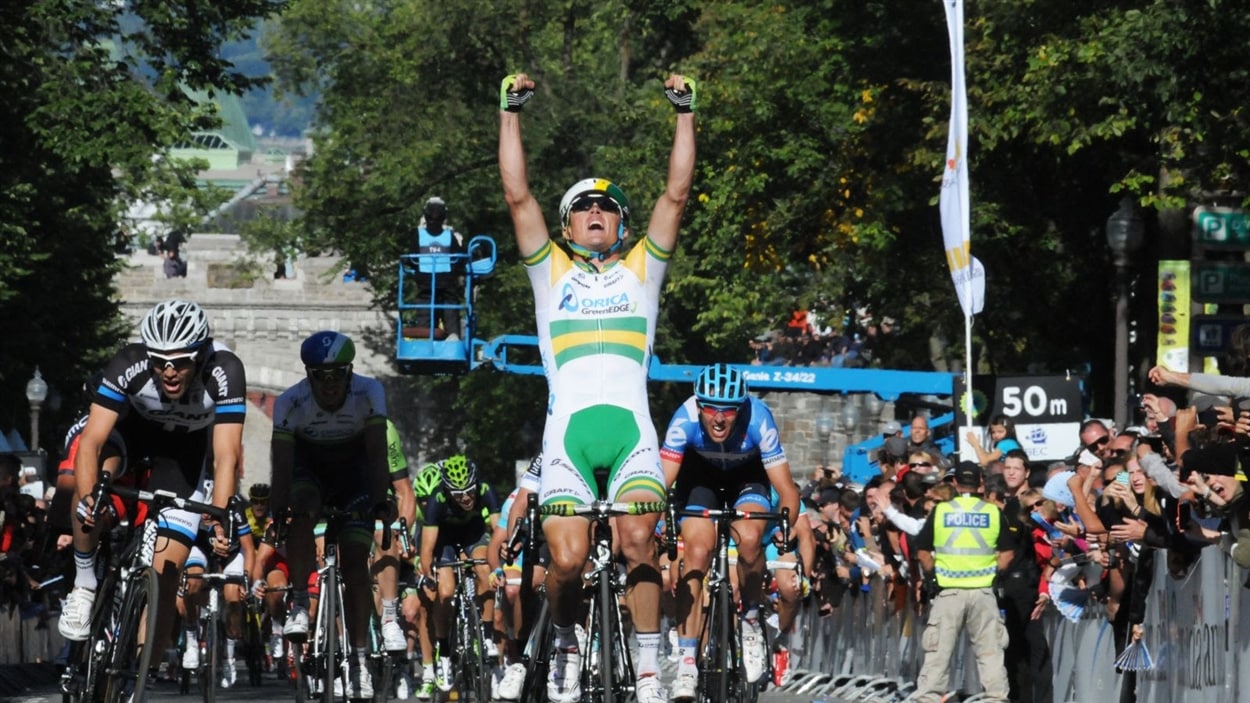 Simon Gerrans remporte le Grand Prix cycliste de Québec | Radio-Canada.ca