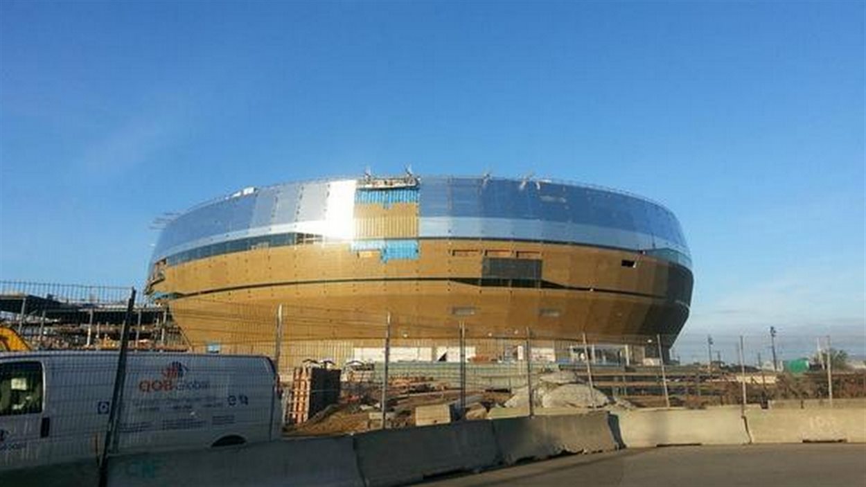 L'amphithéâtre de Québec de plus en plus concret | Radio-Canada