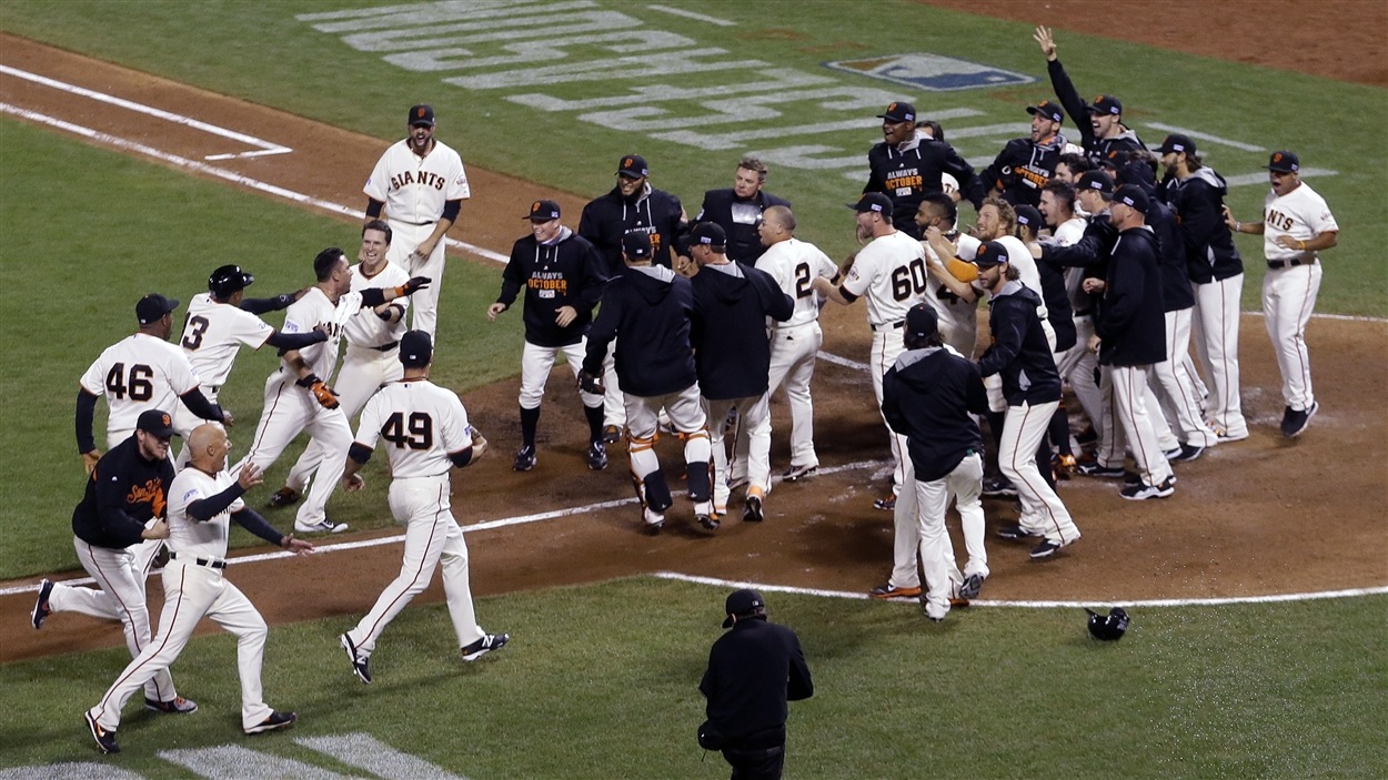 Les Giants de San Francisco à la Série mondiale | Radio-Canada