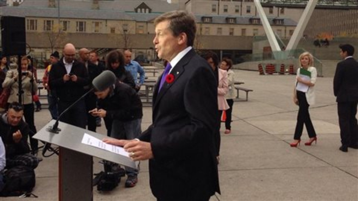 John Tory charge Case Ootes de la transition à l’Hôtel de Ville de ...