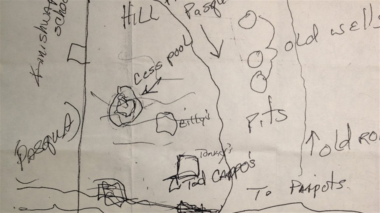 La carte publiée en ligne n'a pas conduit à Tamra Keepness | Radio-Canada